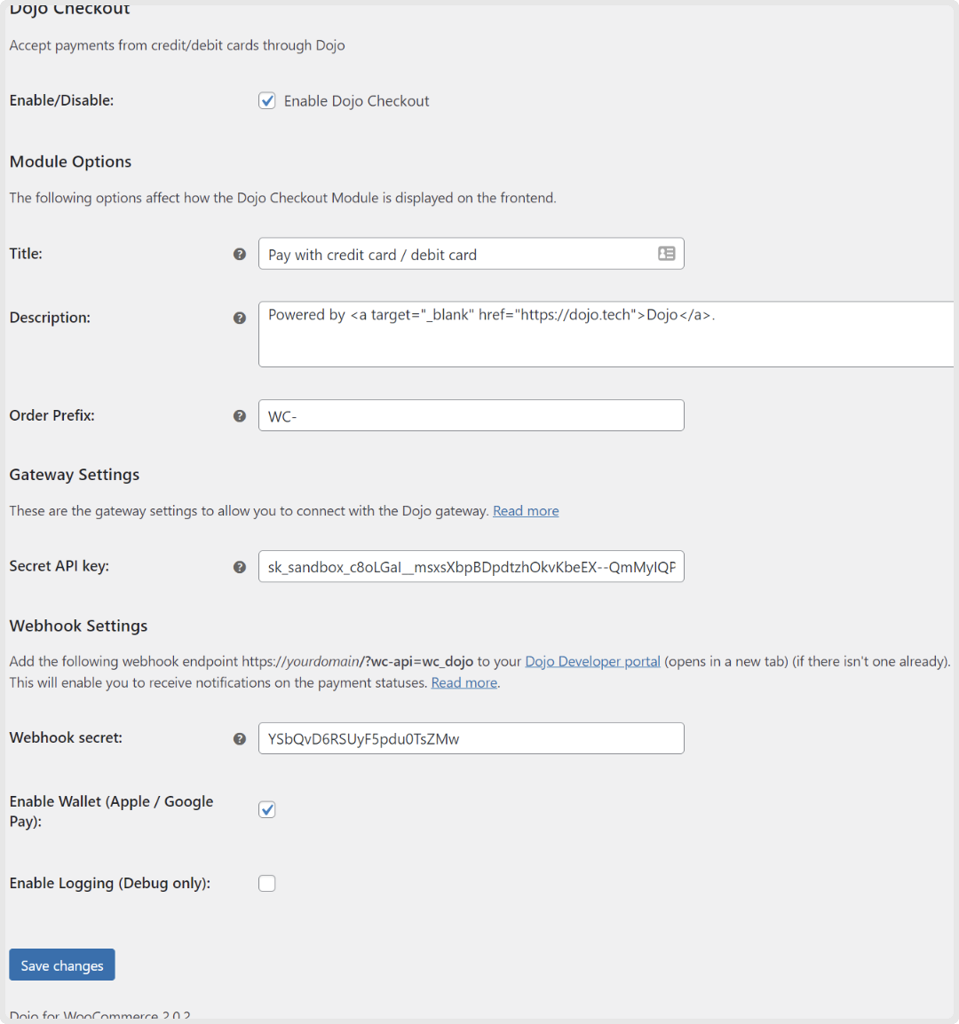Add Dojo payments to your WooCommerce shopping cart